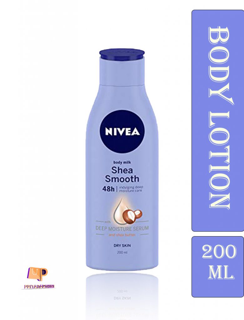 Nivea Body Milk Shea Smooth 48h Deep Moisture Body Lotion 200ml – Priyadarshini