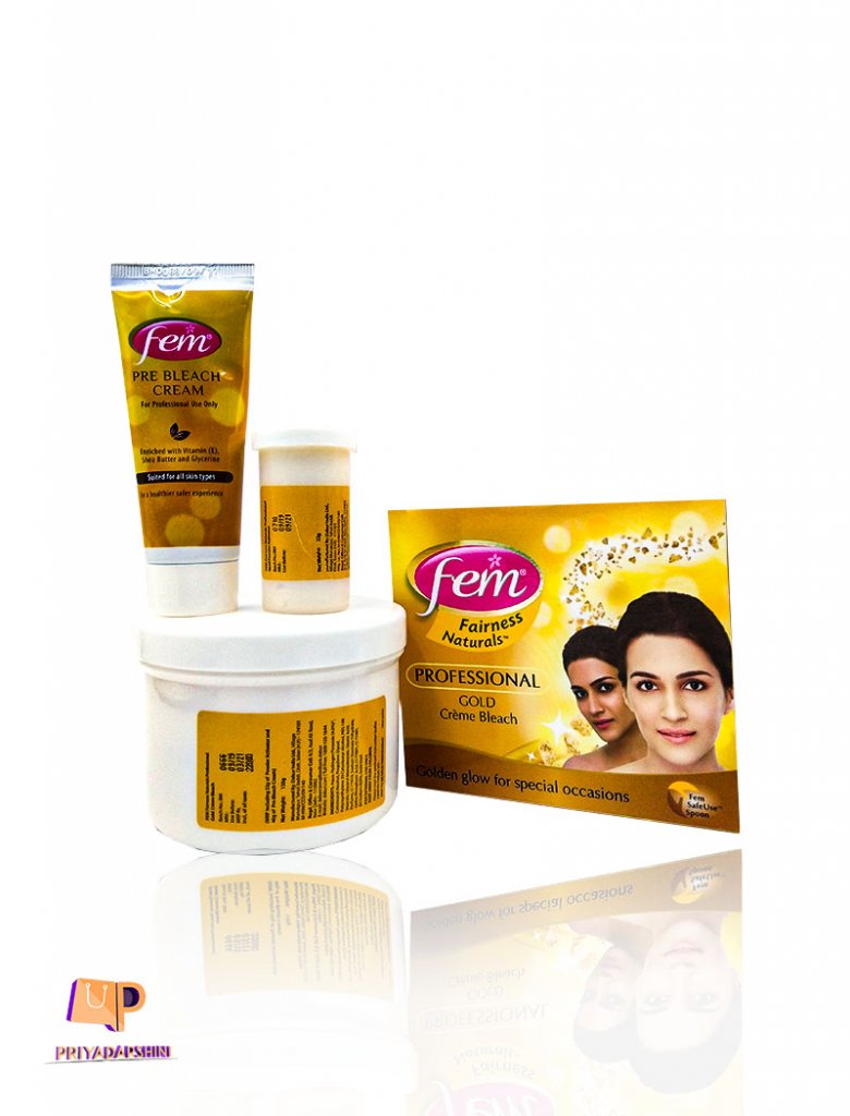 Fem Fairness Naturals Professional Gold Creme Bleach No Added Ammonia ...