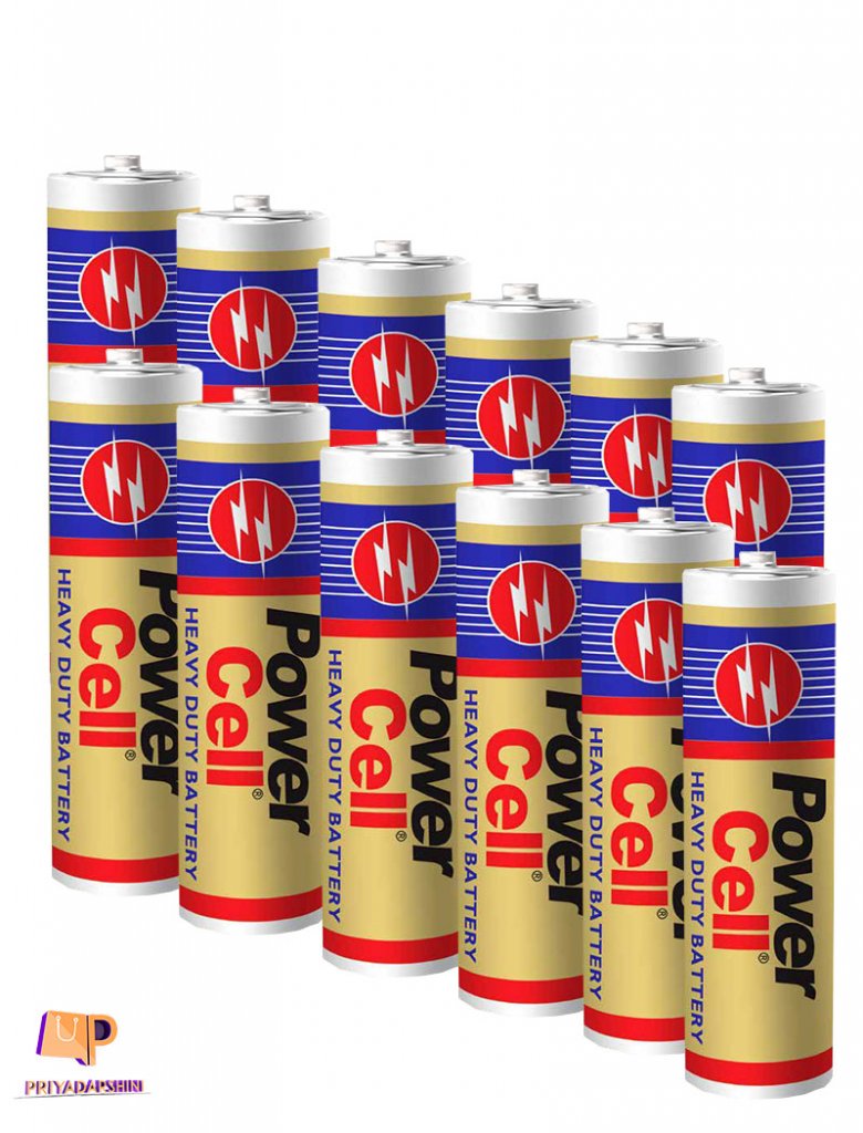 Power Cell Battery (R6 Power Eco) Pack Of 12 – Priyadarshini